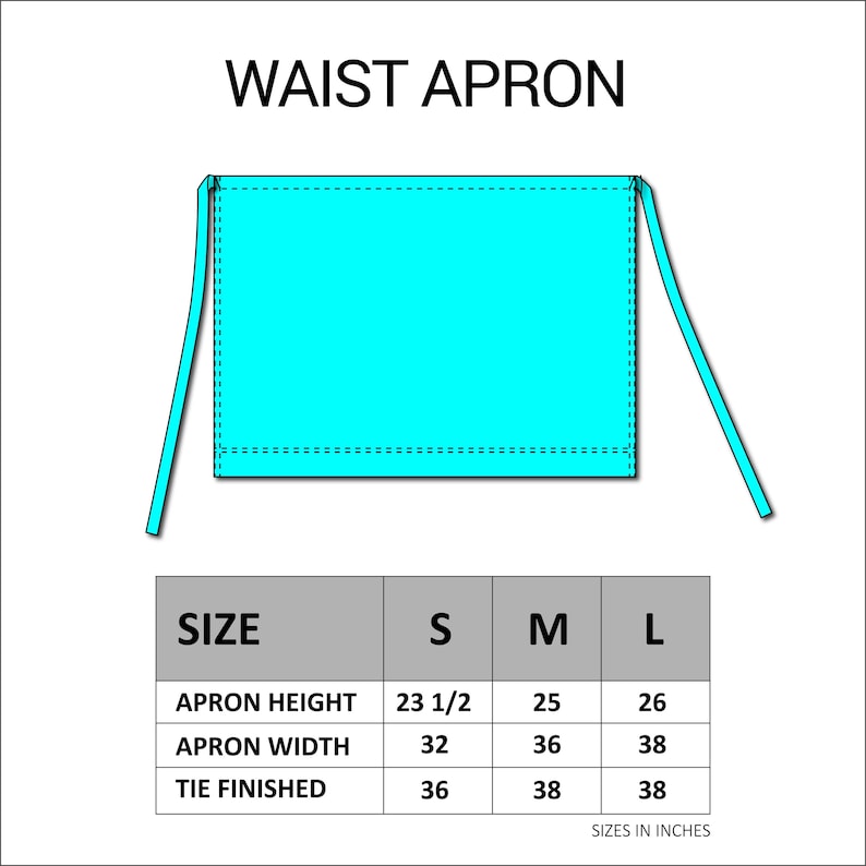 Waist Apron PDF Sewing Pattern | Beginner Sewing - Etsy