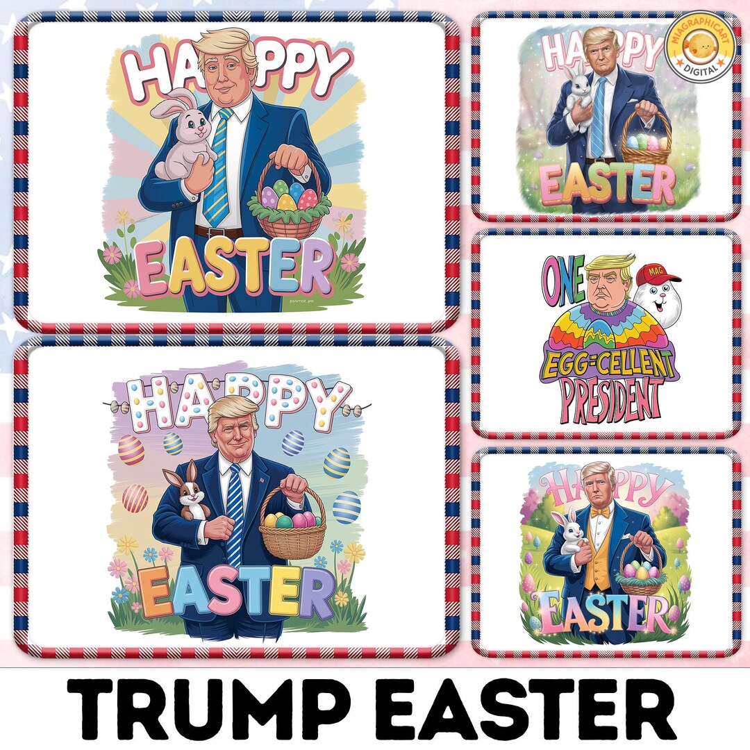 10+ Trump Easter Egg PNG, Trump Easter Png Bundle, Winner Winner Easter ...
