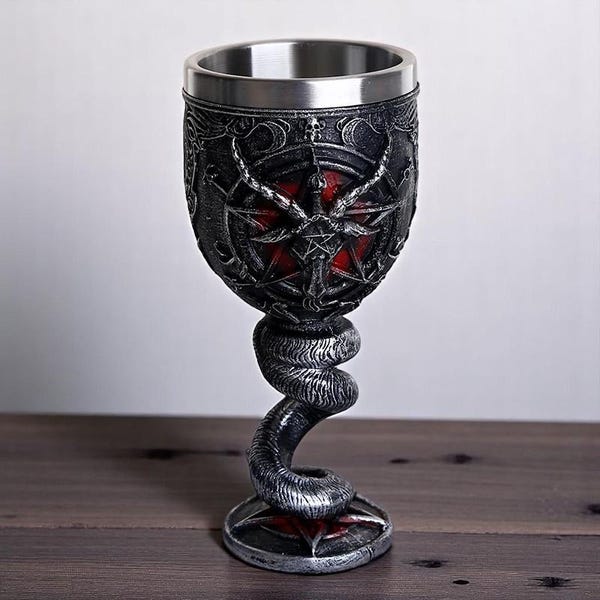 Gothic Wine Glass - Etsy