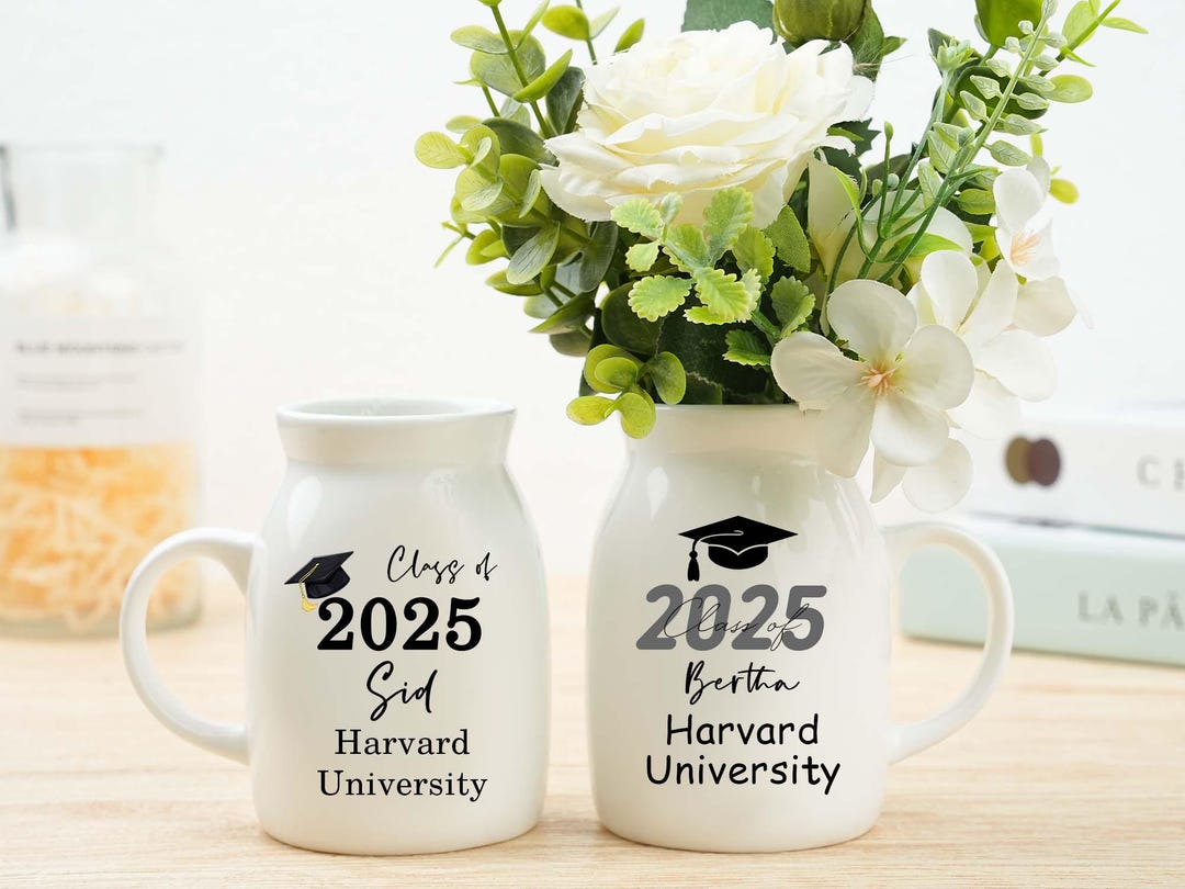 Personalized Graduation Flower Vase,college University High School ...