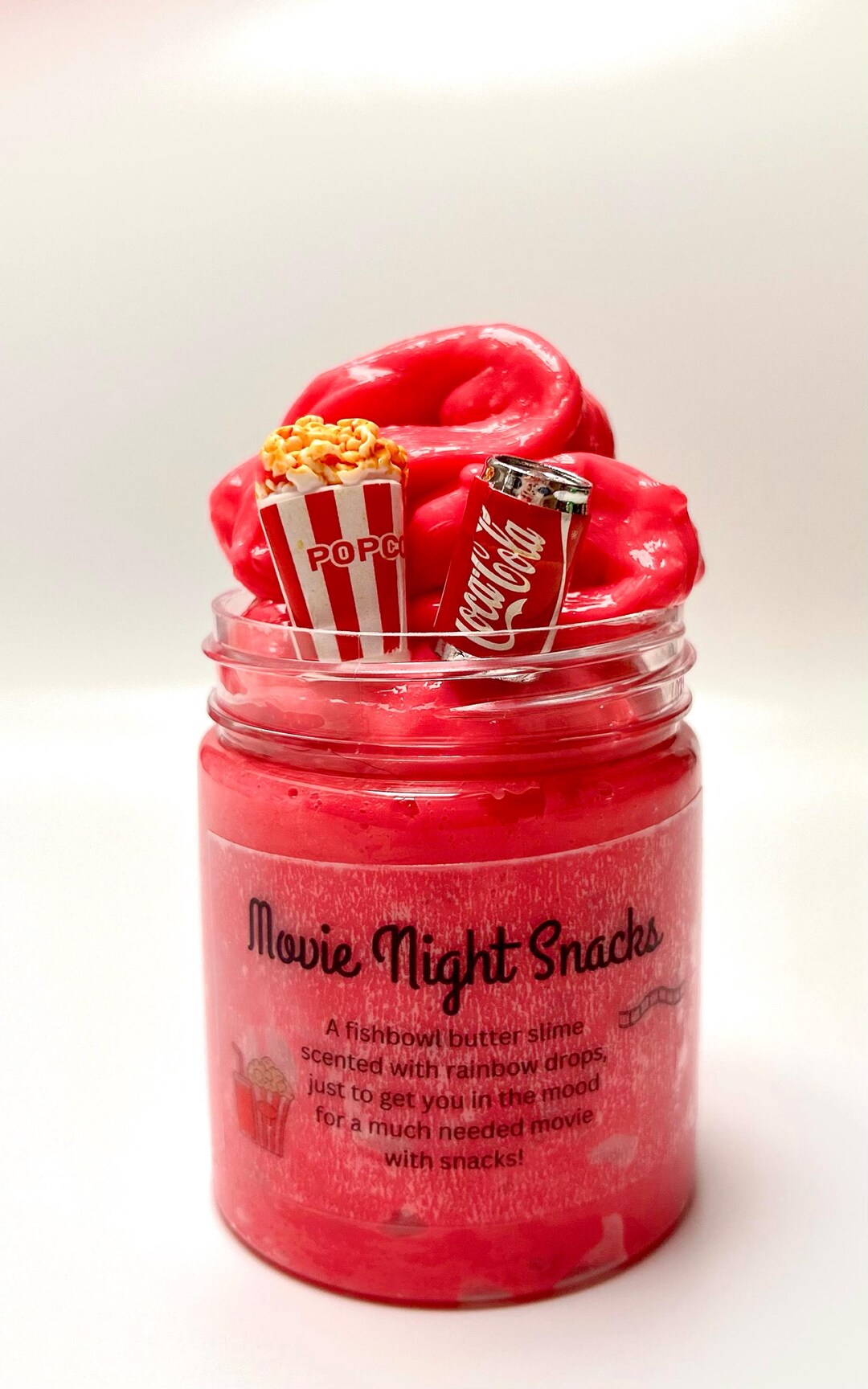 Movie Night Snacks - Scented Butter Slime - Handmade Scented Slime for ...