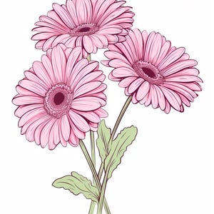 Botanical Flowers Coloring Book – 50 Printable Pages for Mindfulness ...