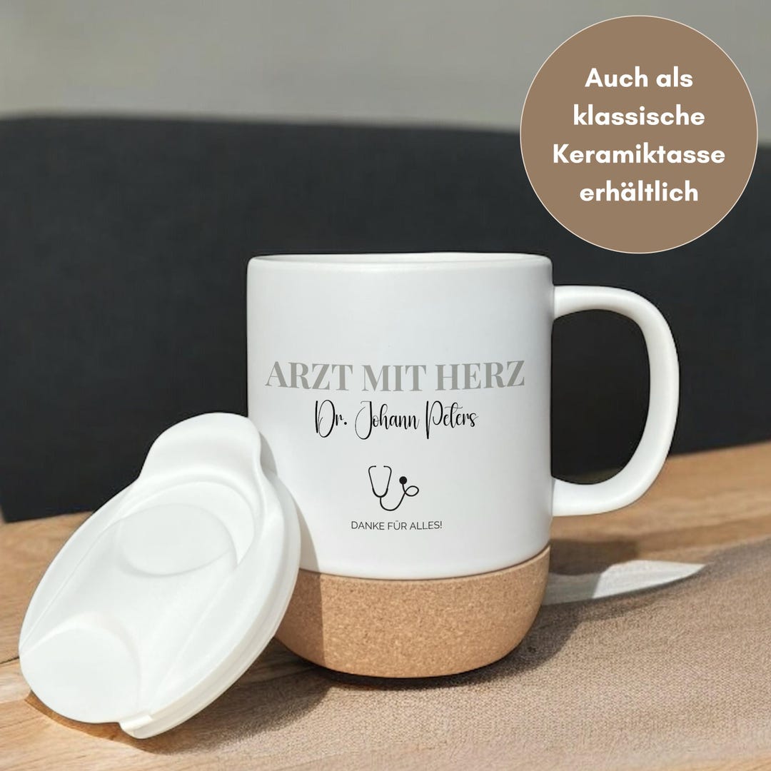Tasse für Ärzte mit Name Medizin Tasse Arzt Geschenk Mediziner Arzt mit ...