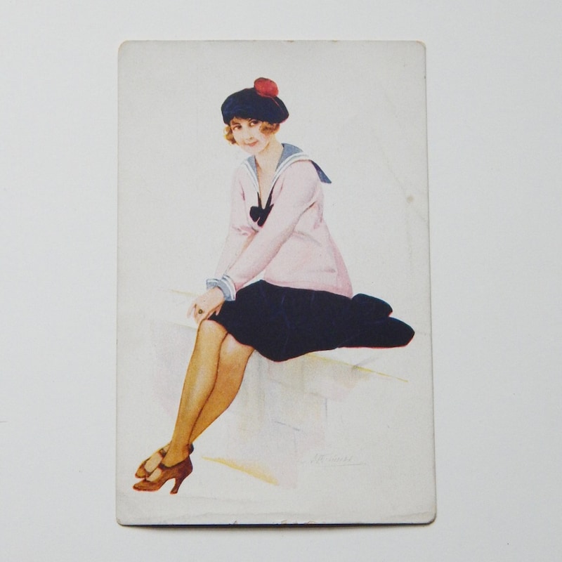 Sailor Postcard - Etsy