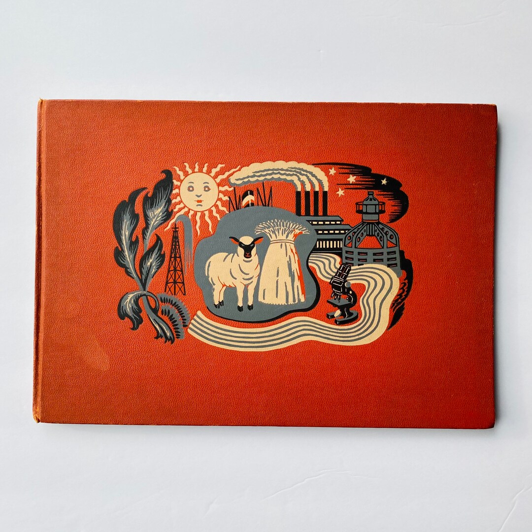 Vintage 1940s Childcraft Science and Industry Book - Etsy