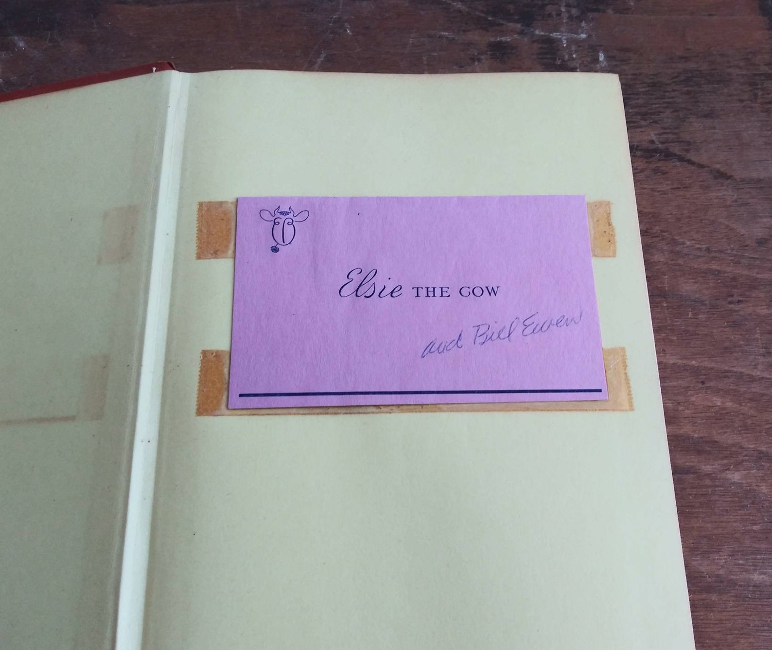Vintage Cookbook Elsie's Cook Book by Elsie the Cow Elmer - Etsy