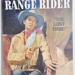 Vintage Comic Book Dell the Flying A's Range Rider 1958 - Etsy