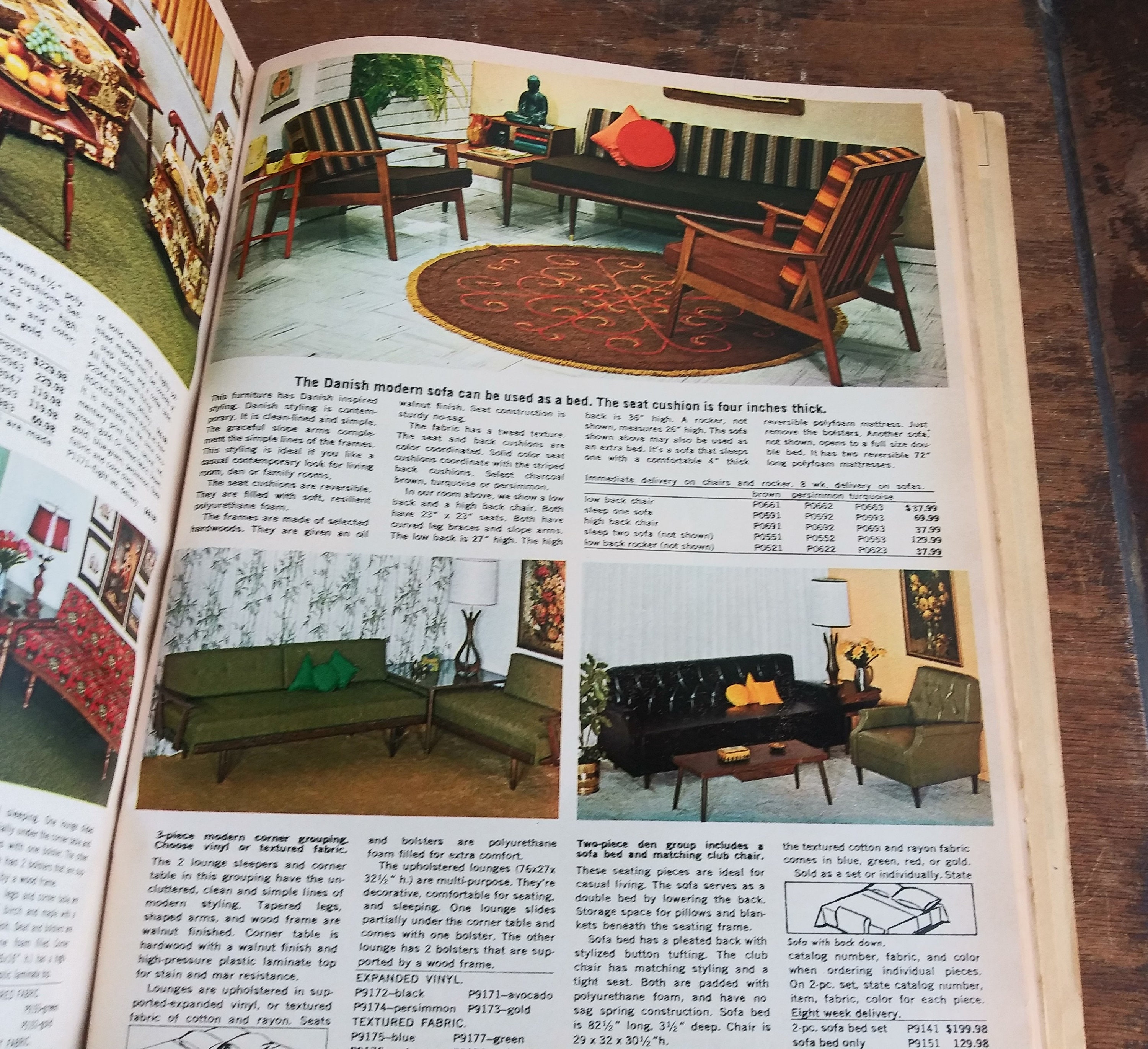Vintage 1969 Popular Club Plan Catalog: Fashion & Home Decor ...