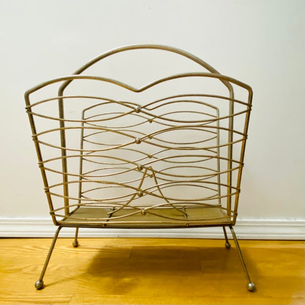 Metal Magazine Rack - Etsy