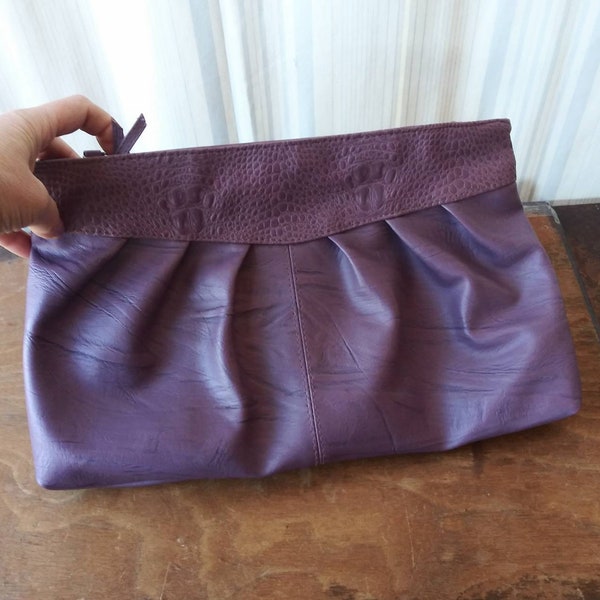 Purple Handbag - Etsy