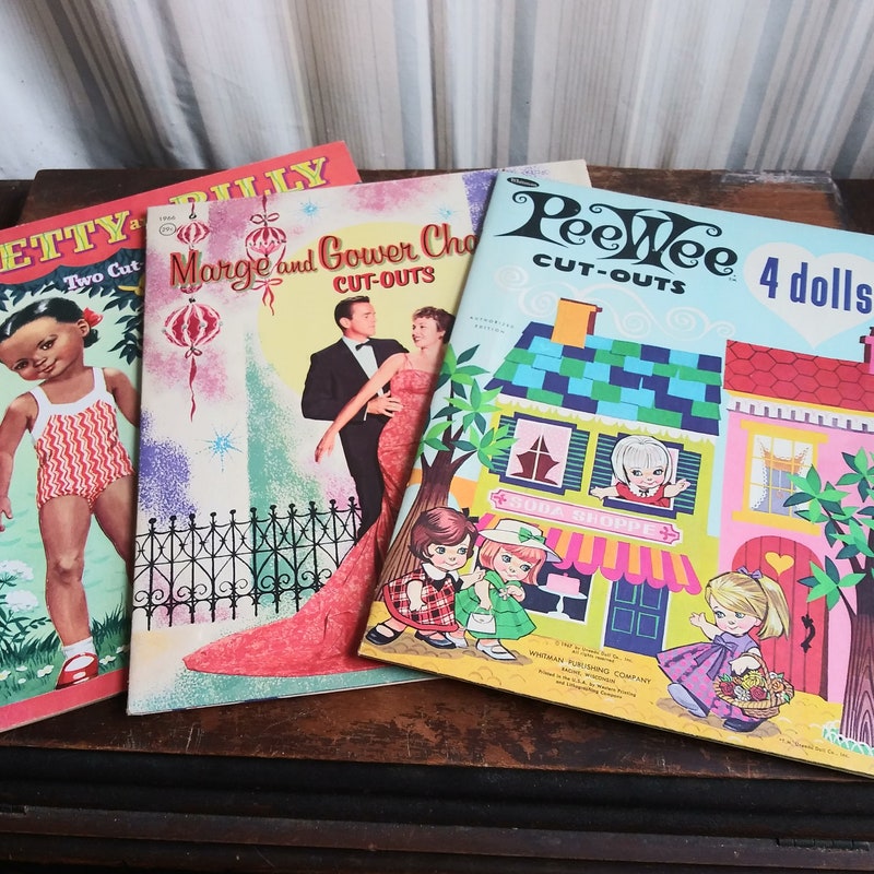 Whitman Paper Dolls - Etsy