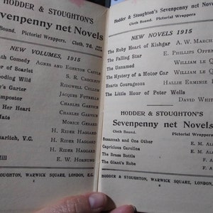 Antique Book Daddy Long Legs by Jean Webster Hodder & Stoughton's ...