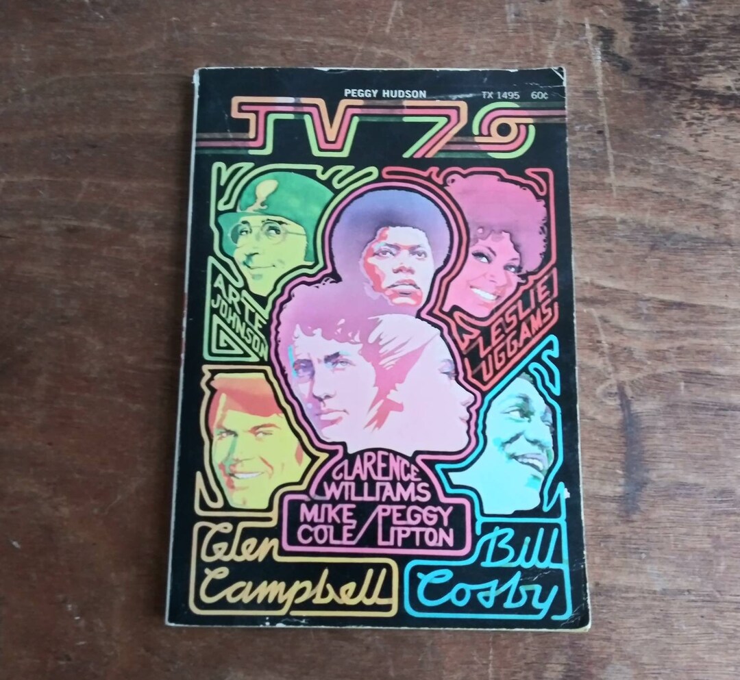 Vintage Scholastic Book TV 70 With Groovy Television Shows 1969 ...