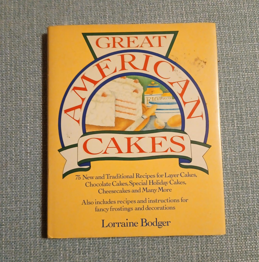 Vintage American Cake Cookbook: 1987 Holiday & Cheesecake Recipes - Etsy