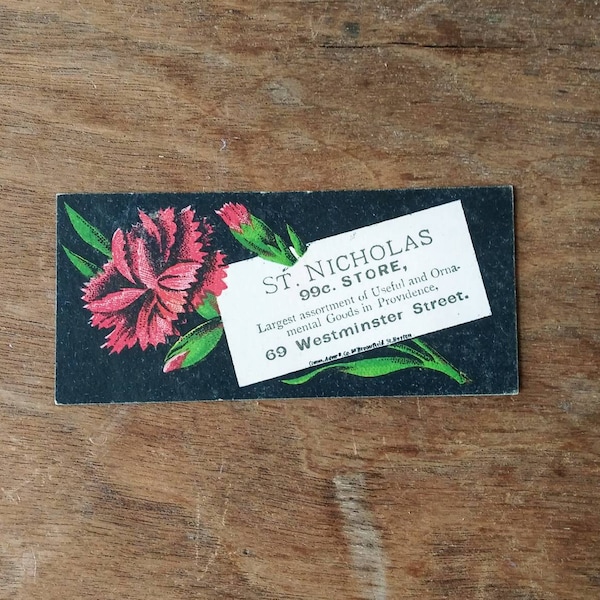 Antique Trade Card - Etsy