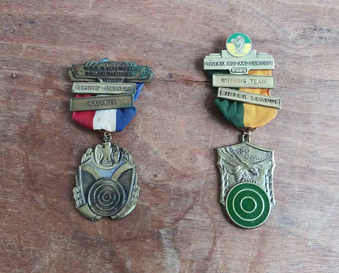 Vintage Blackinton Marksman Medal: 1979 Sharpshooter Prize - Etsy