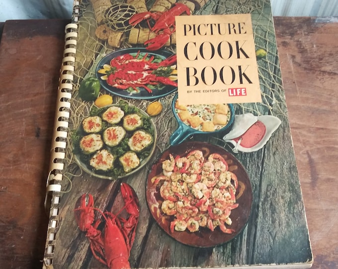Giant Vintage Picture Cook Book 1958 1968 Life Magazine 50's 60's Mid ...