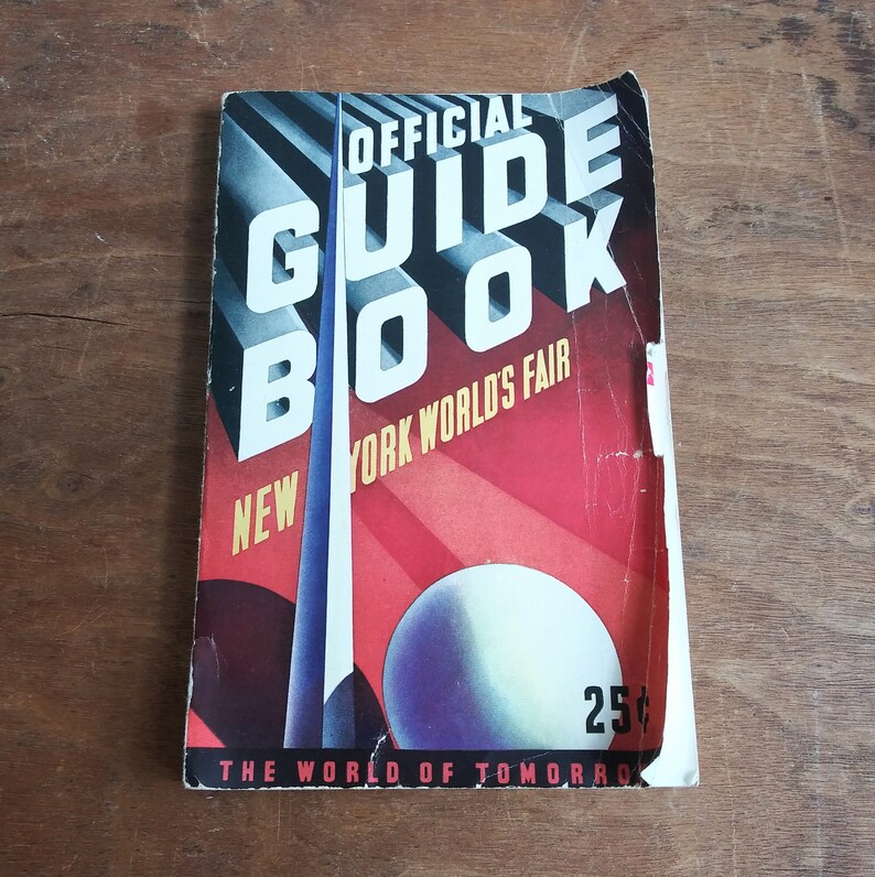 Vintage World's Fair Ephemera – 1930s Guide Book & Photos - Etsy