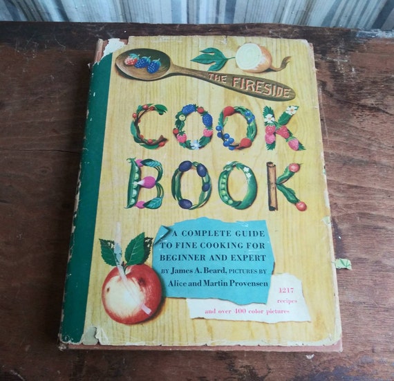 Vintage Cookbook the Fireside Cook Book James A Beard W Color - Etsy