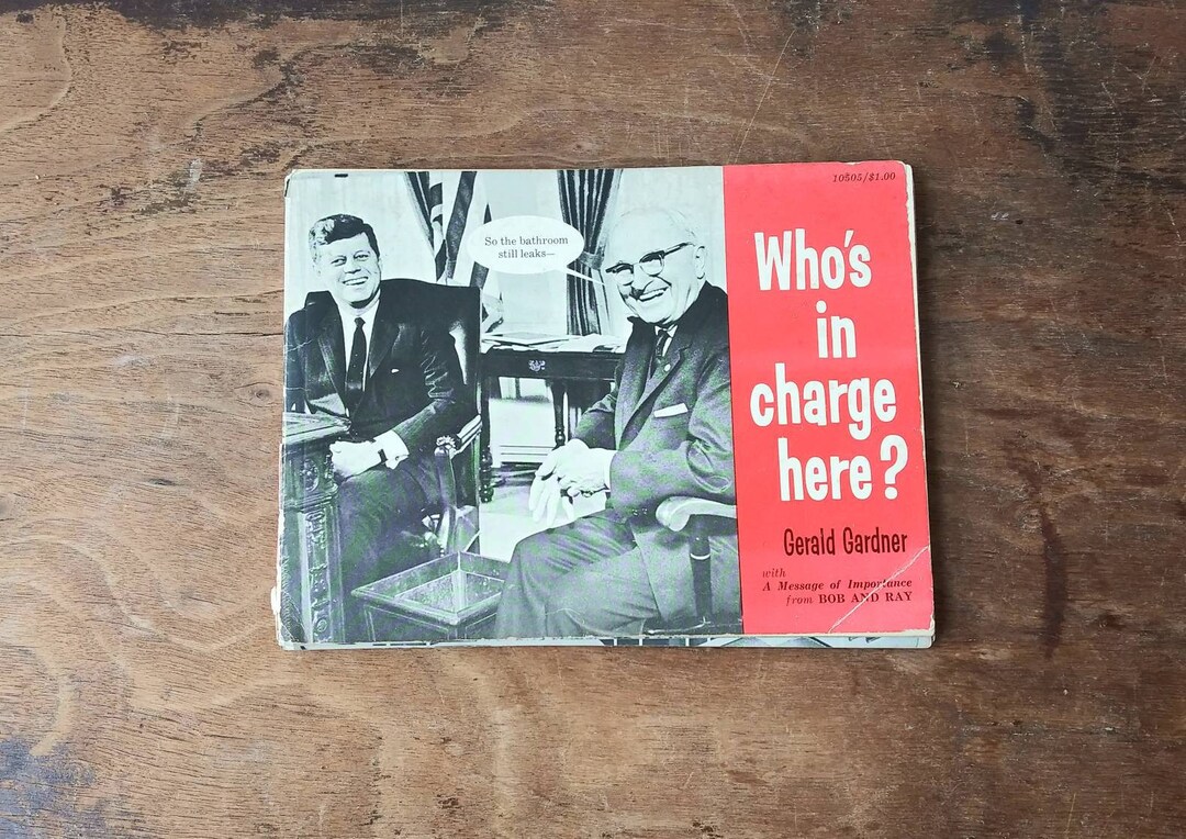 Vintage Political Humor Book: JFK Truman Cover, 1962 - Etsy