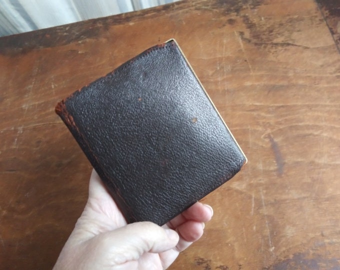 Black Leather Lord Buxton Men's Wallet, 1980's Vintage, Card ...