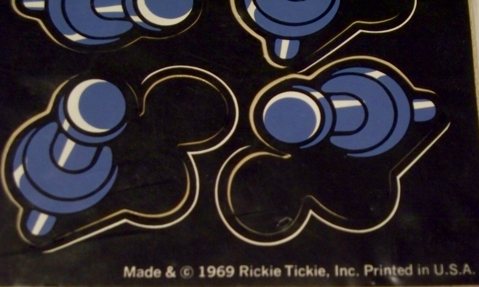 Vintage Stickers 1969 Poster Hang Ups by Rickie Tickie | Etsy