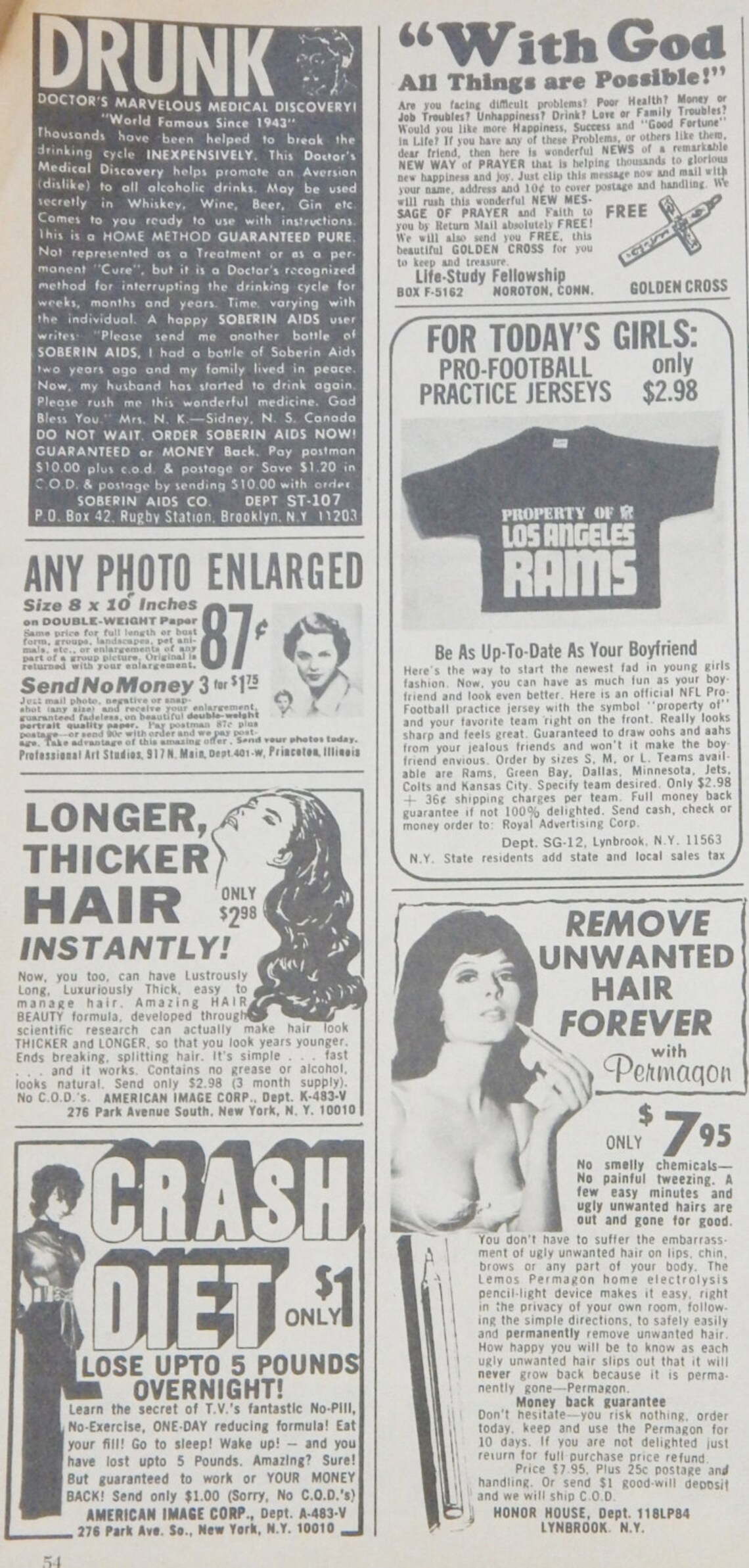 Vintage Magazine Photo Screen December 1971 Gossip Lawrence - Etsy