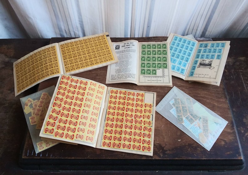 Vintage Trading Stamp Booklets, 1950s-60s Collectibles - Etsy