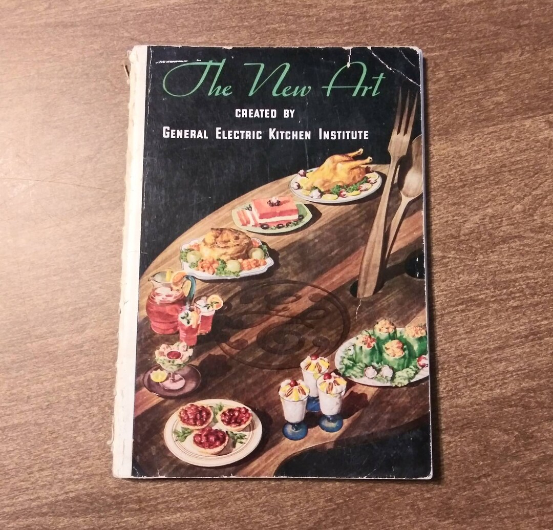 Vintage 1933 Cookbook: General Electric Kitchen Institute, Recipes ...