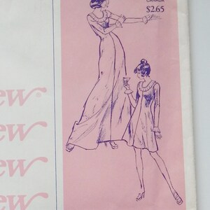 Vintage 1974 Sewing Pattern: Ann Person Stretch & Sew Party Dress - Etsy