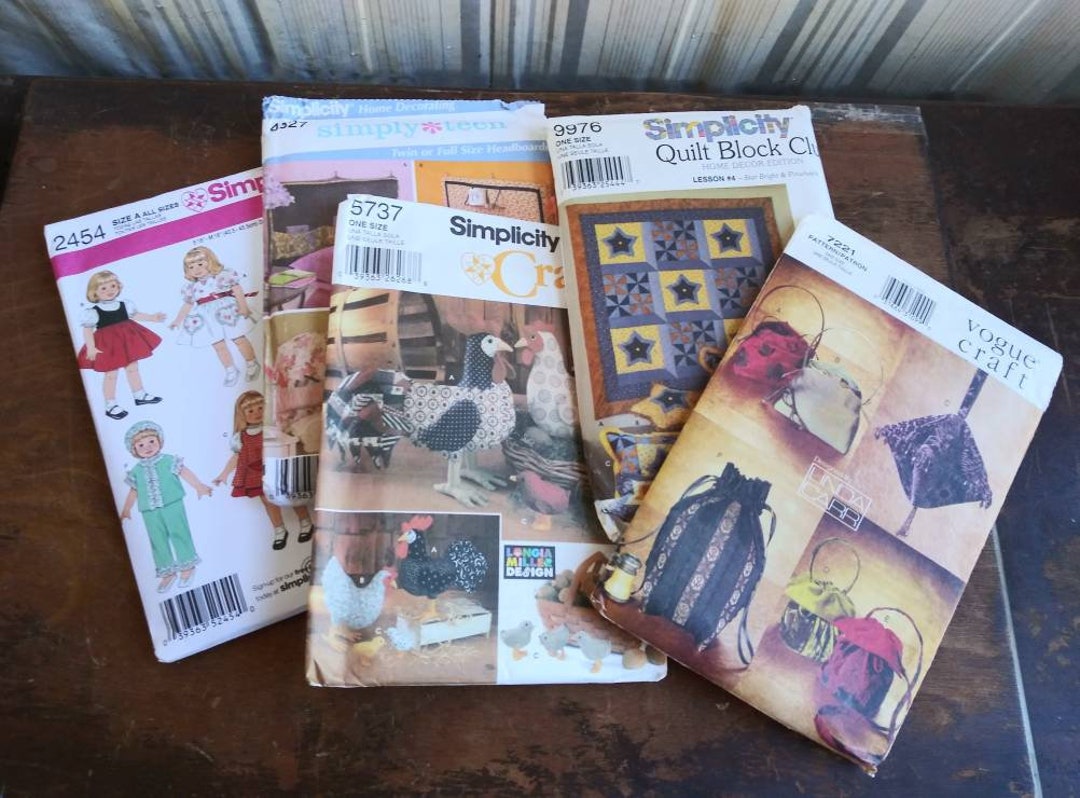 Pick From Vintage Craft Pattern Choose From Doll Wardrobe, Teen Room ...