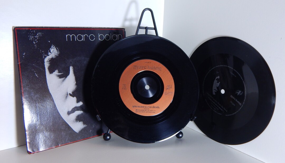 Vintage Vinyl Record Album 45 W Bonus Floppy 33 Record Marc Bolan You ...