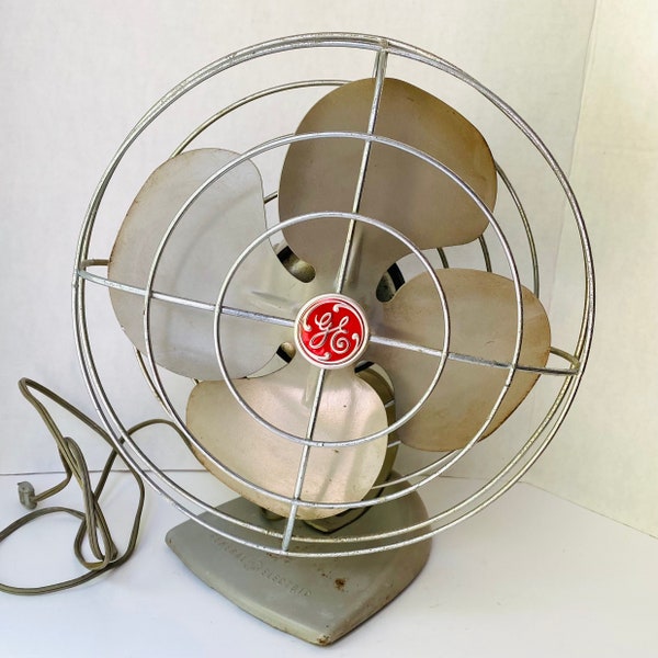 Vintage Table Fan - Etsy