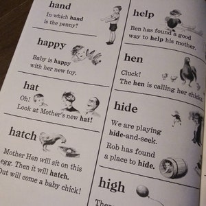 Vintage Book A Child's First Picture Dictionary by Lilian Moore 40's 70 ...