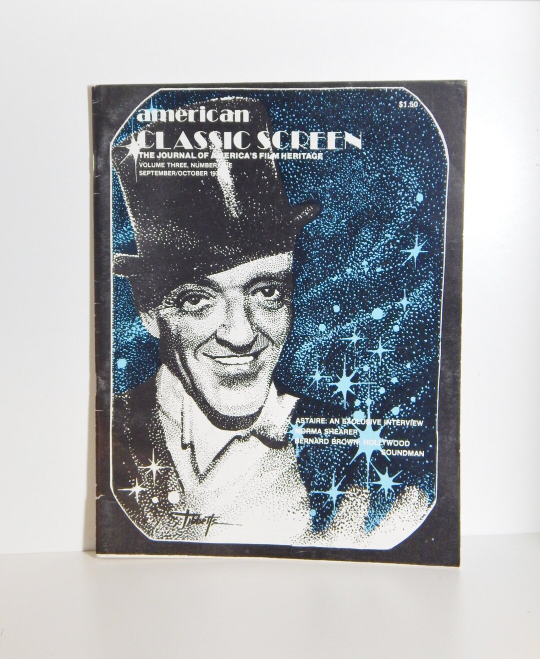 Vintage Magazine American Classic Screen 1978 Fred Astaire, Norma ...
