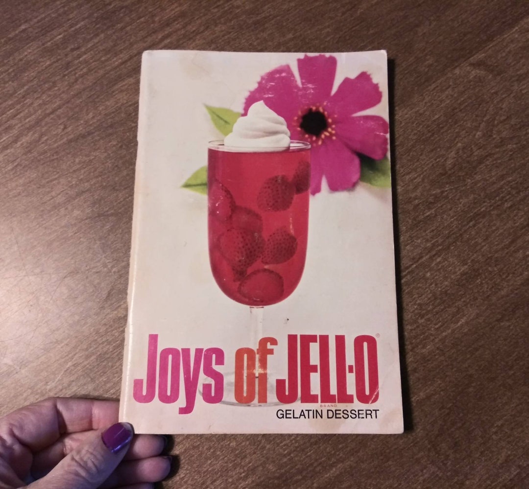 Vintage Cookbook the Joys of Jello Gelatin Desserts Recipe Booklet ...