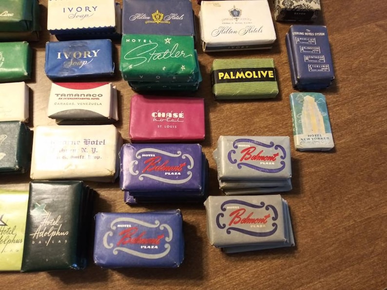 Vintage Hotel Soap: 1950s-60s Travel Souvenir - Etsy