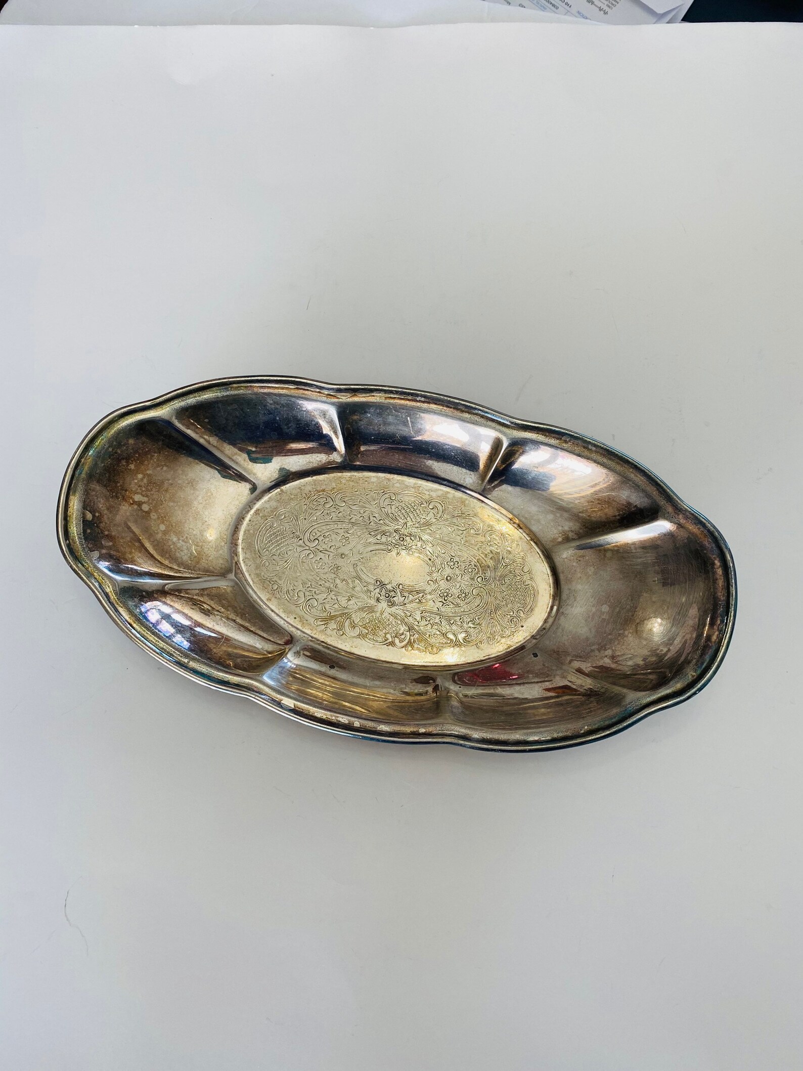 Vintage Small Silver Trays Assorted Oval Rectangle Silver - Etsy