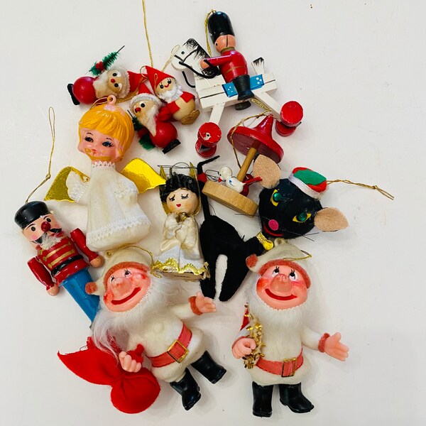 Vintage Christmas Ornaments - Etsy