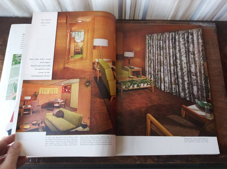 Vintage House Beautiful Building Manual Fall Winter 1955 1956 - Etsy