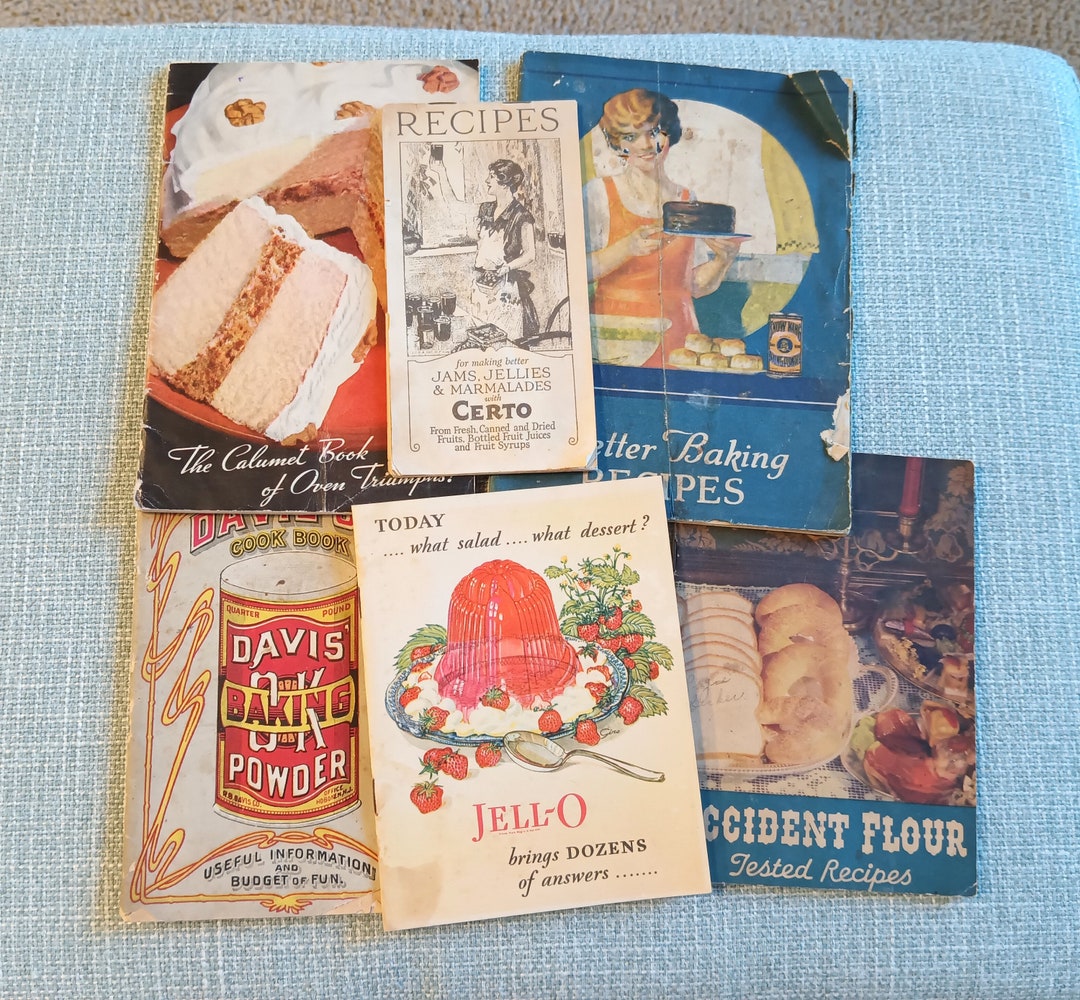 Pick From Vintage & Antique Cookbooks Recipe Booklets Advertising Cook ...