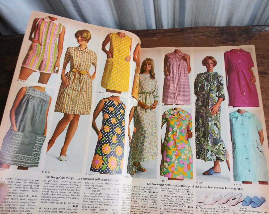 Vintage 1969 Popular Club Plan Catalog: Fashion & Home Decor ...