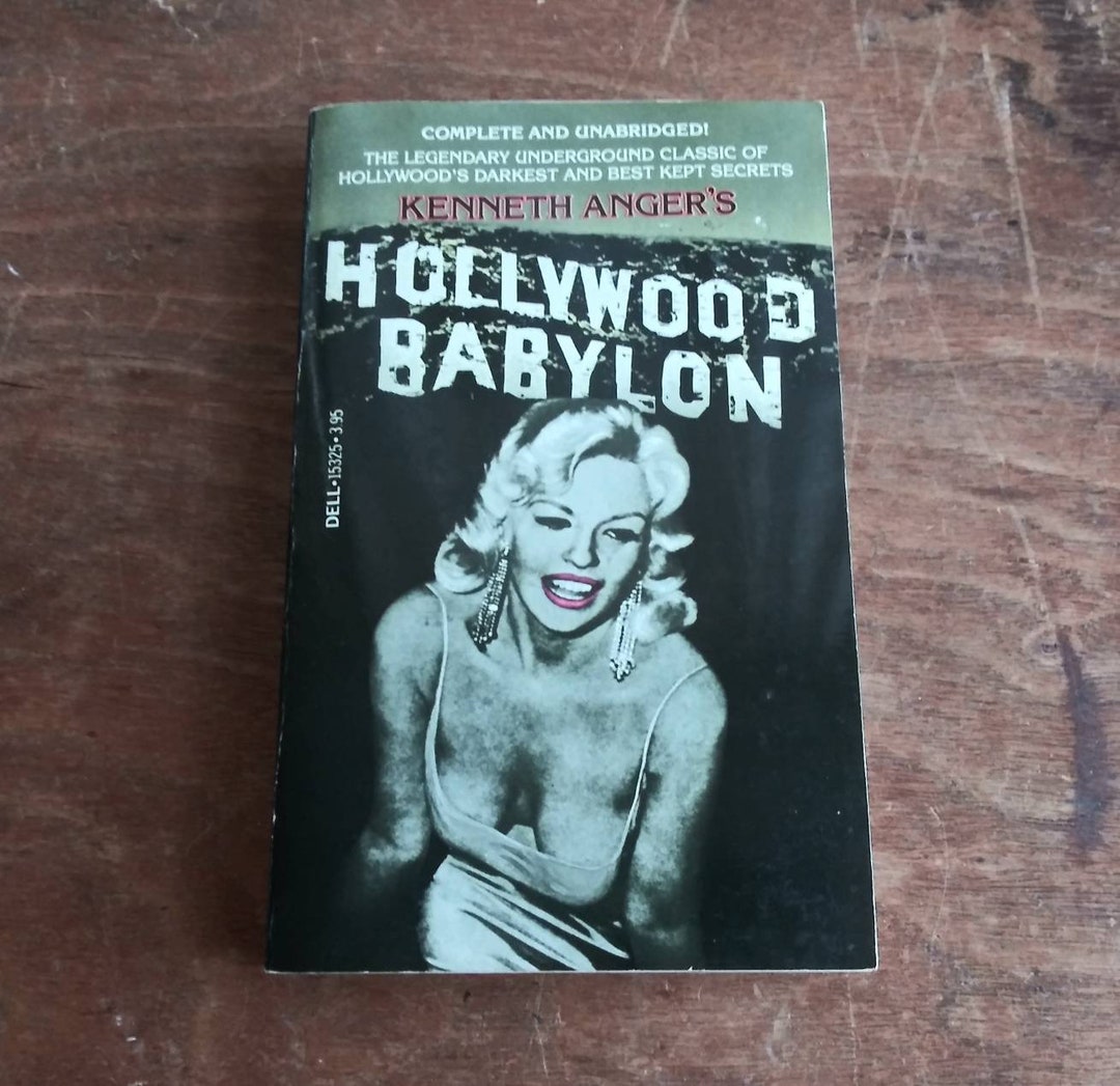 Vintage Book Hollywood Babylon Kenneth Anger 1975 Underground Classic Hollywood's Darkest ...