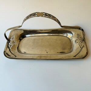 Vintage Small Silver Trays Assorted Oval Rectangle Silver Plated ...