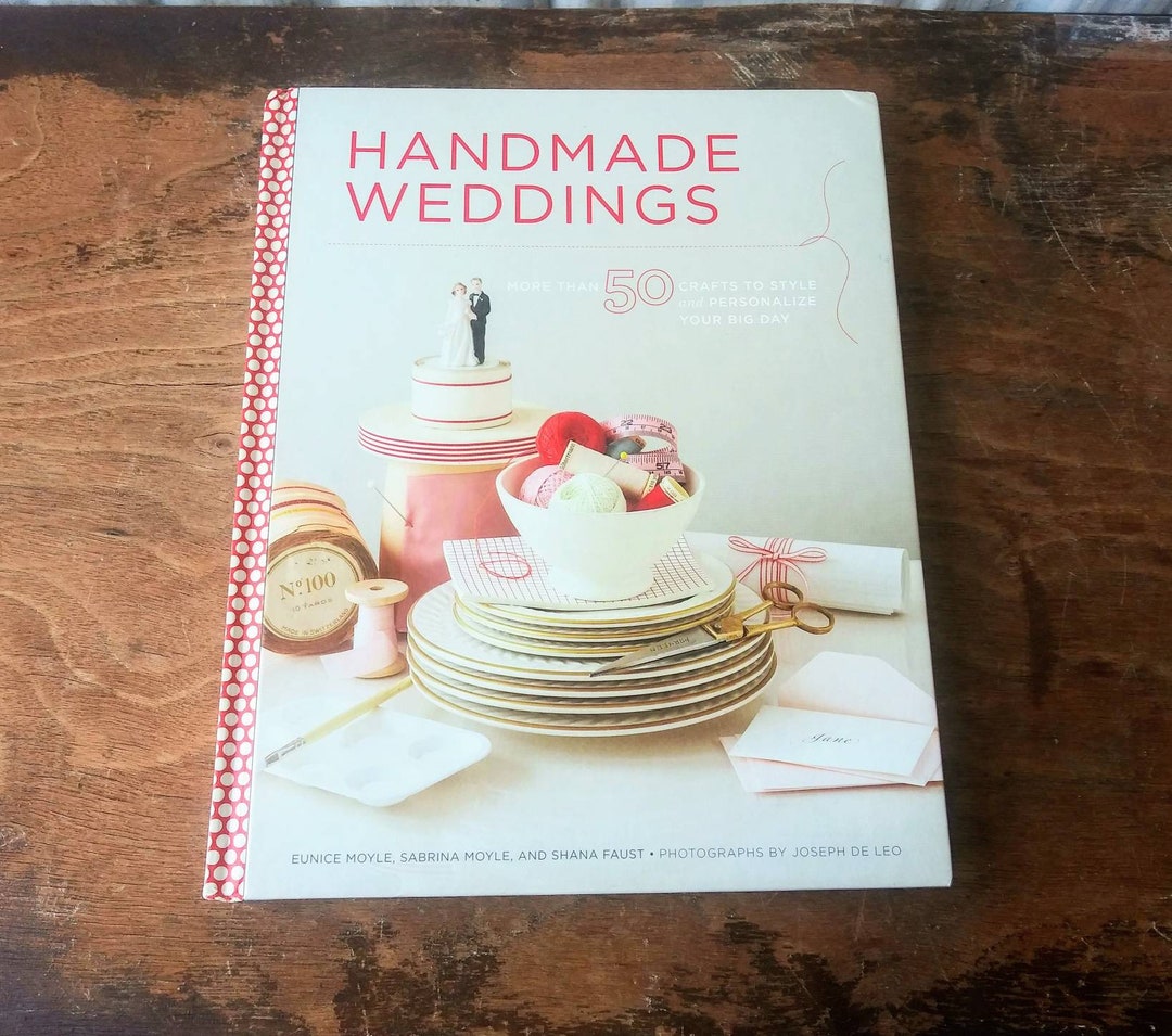 Handmade Weddings Craft Book DIY Wedding Party Crafts Retro Romantic ...