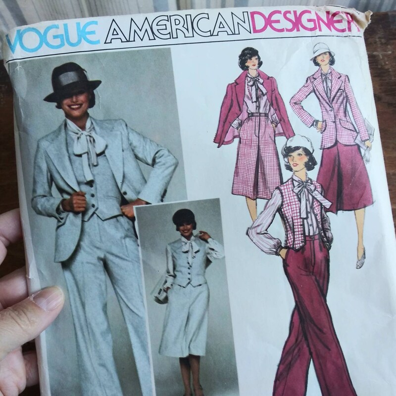 Vogue Vest Patterns - Etsy