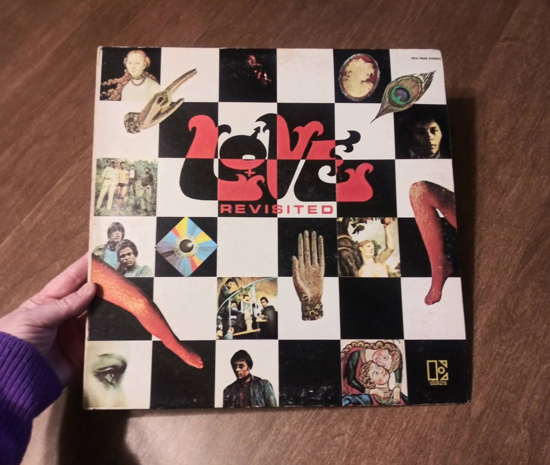Vintage Vinyl Record Album LOVE Revisited Elektra 60's Mid Century Rock ...