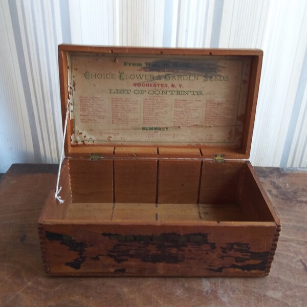 Primitive Box - Etsy