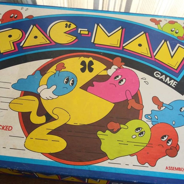 Pac Man Vintage Board Game - Etsy