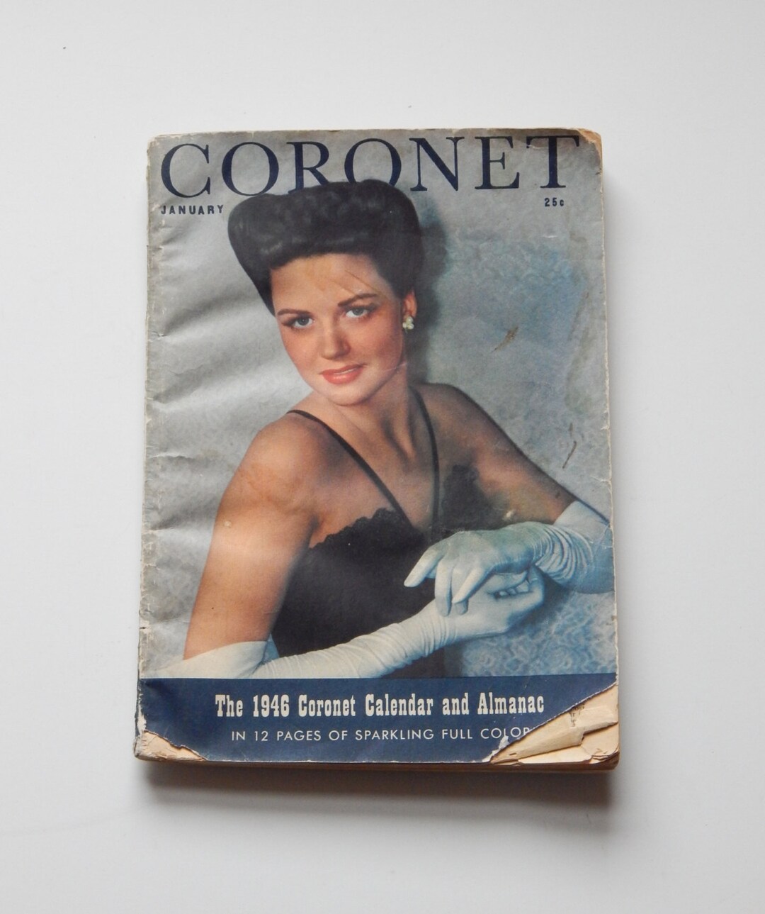 Vintage Magazine Coronet January 1946 Calendar & Almanac Mid Century ...